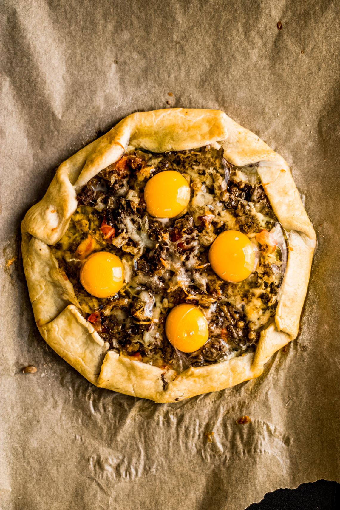 Savory Elk breakfast Galette • Primal Pioneer